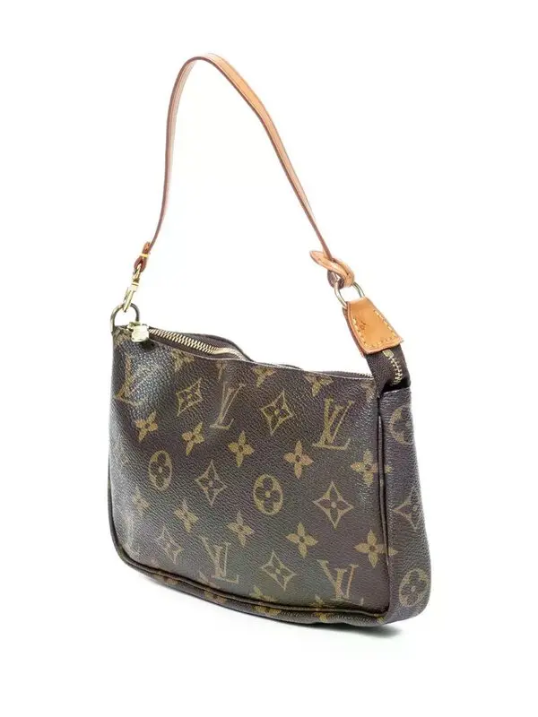 LOUIS VUITTON 2000s Monogram Shoulder Bag - Brown