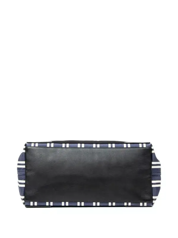 Balenciaga Striped Tote Bag