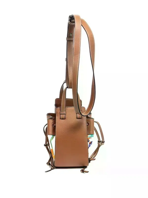 Loewe X Paula Ibiza Mini Hammock Bucket Bag - Neutrals