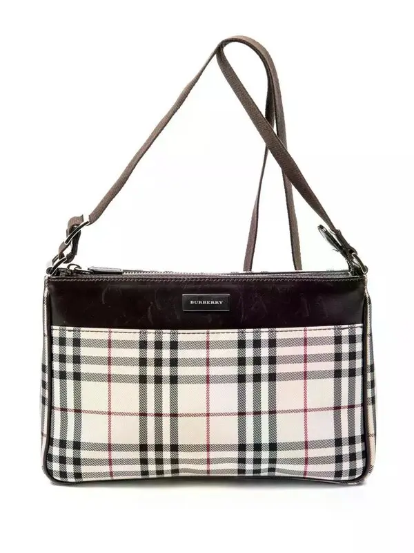 Burberry Check-pattern Shoulder Bag