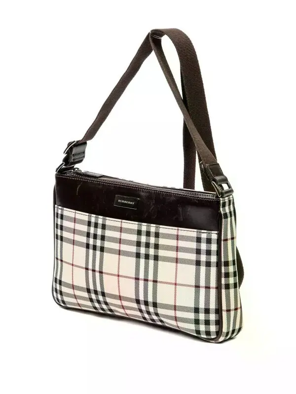 Burberry Check-pattern Shoulder Bag