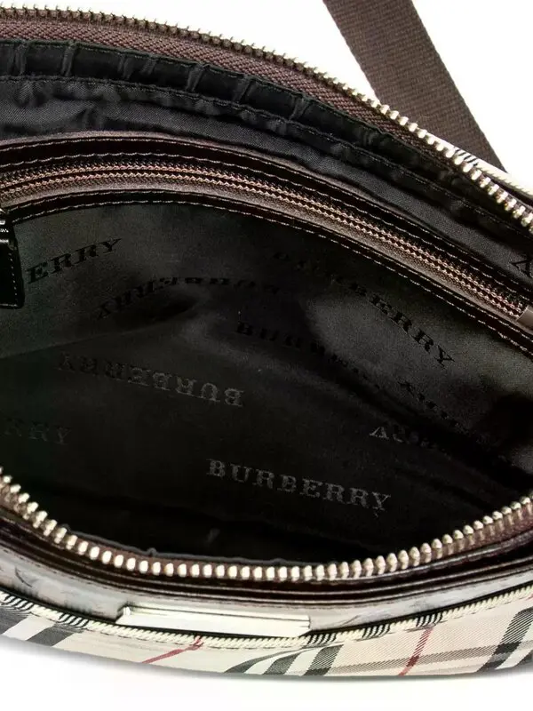 Burberry Check-pattern Shoulder Bag