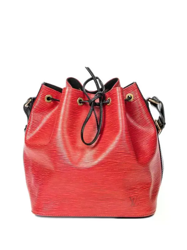 LOUIS VUITTON 1990 Noé Bucket Bag - Red