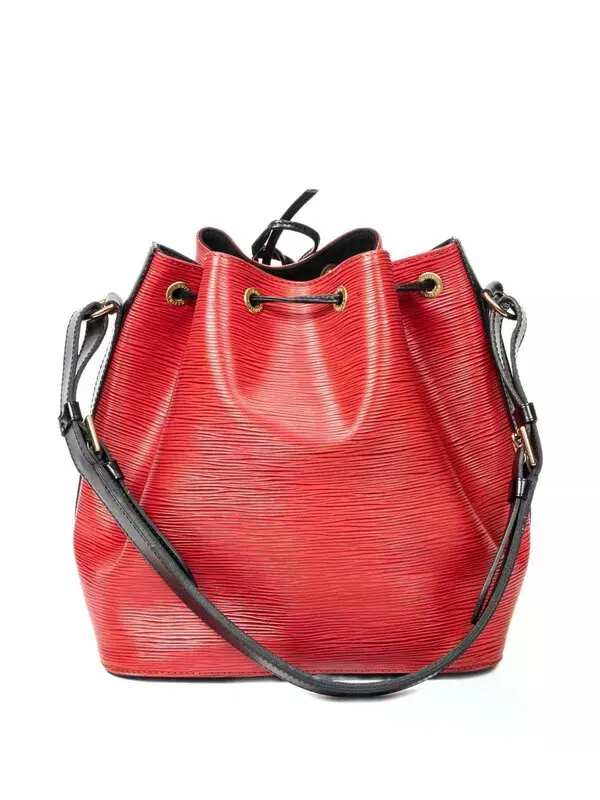 LOUIS VUITTON 1990 Noé Bucket Bag - Red