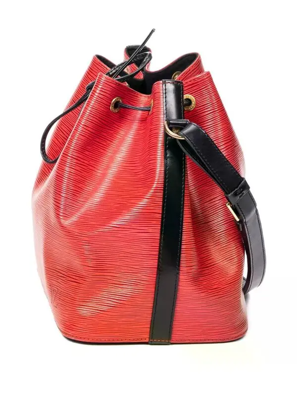 LOUIS VUITTON 1990 Noé Bucket Bag - Red