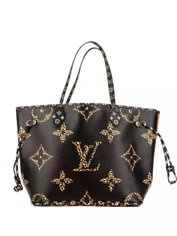 LOUIS VUITTON Monogram Tote Bag - Black