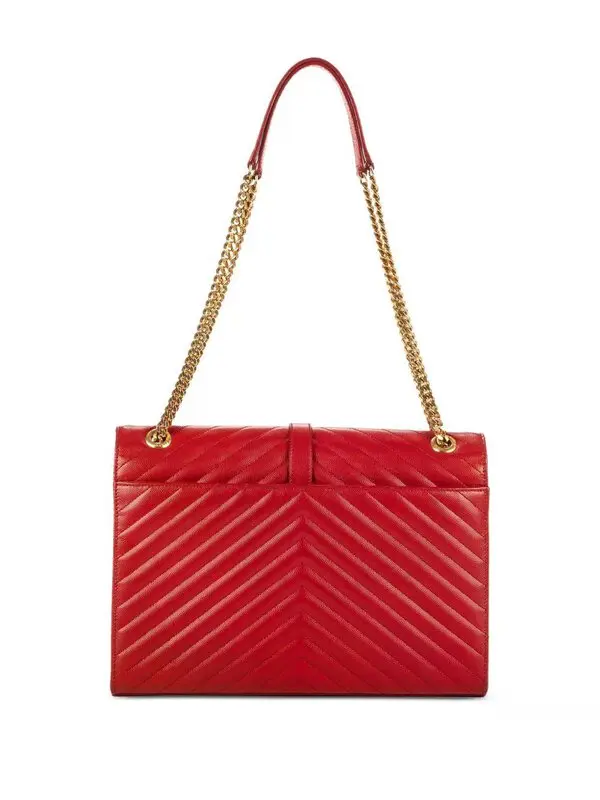 Saint Laurent Chevron Quilted Chain Bag