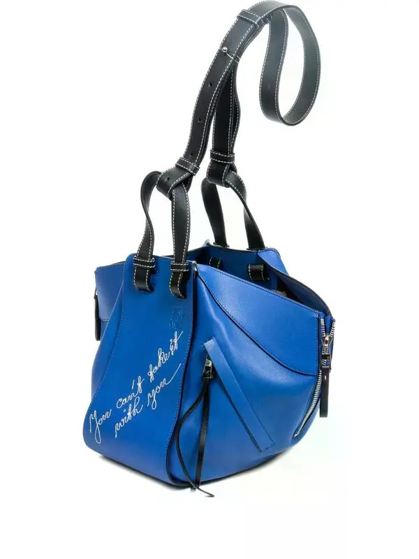 Loewe Calf Leather Shoulder Bag - Blue
