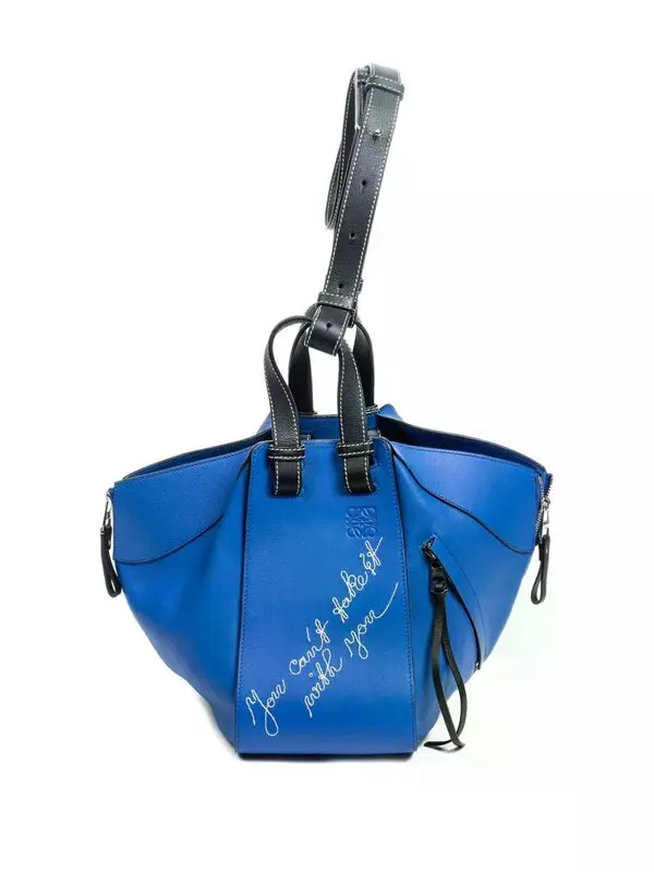 Loewe Calf Leather Shoulder Bag - Blue