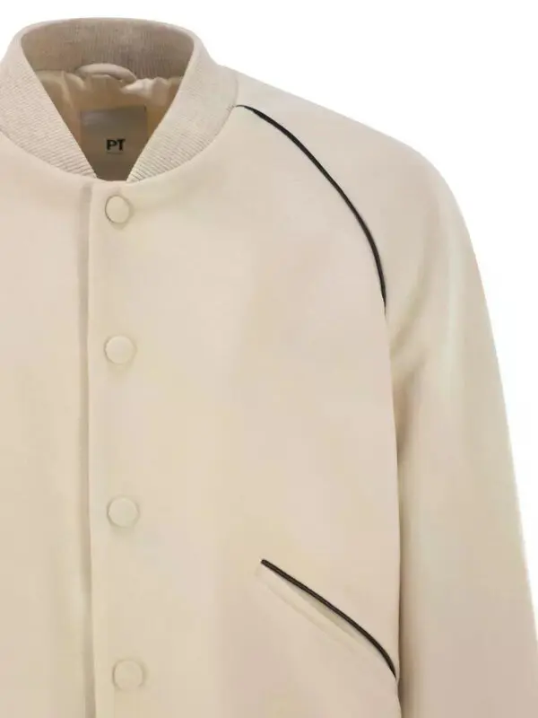 PT TORINO Piped-trim Bomber Jacket