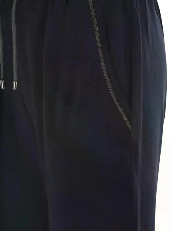 Brunello Cucinelli Pocket Drawstring Trousers - Blue