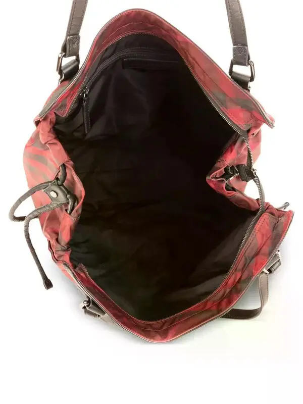 Burberry Check-pattern Tote Bag