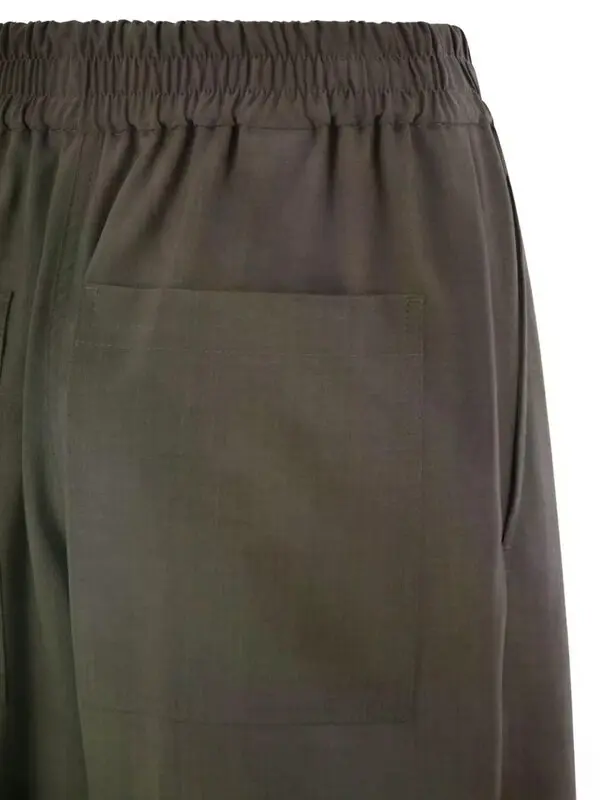 Brunello Cucinelli Elasticated Trousers - Brown