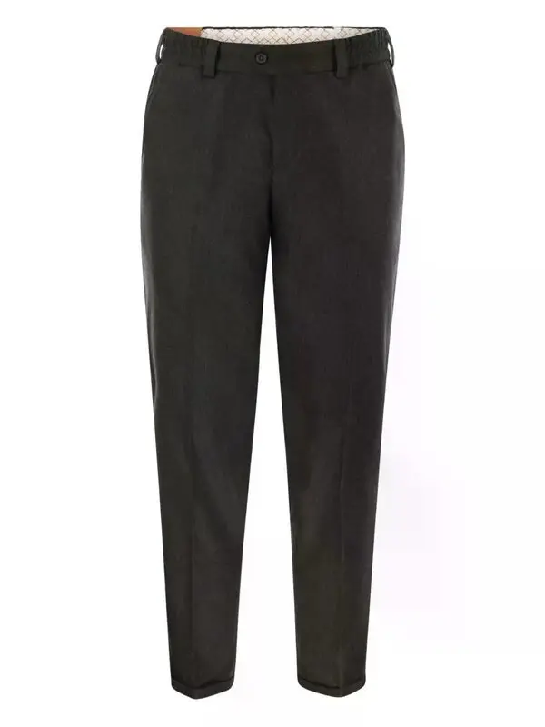 PT TORINO Elasticated-waist Trousers - Green