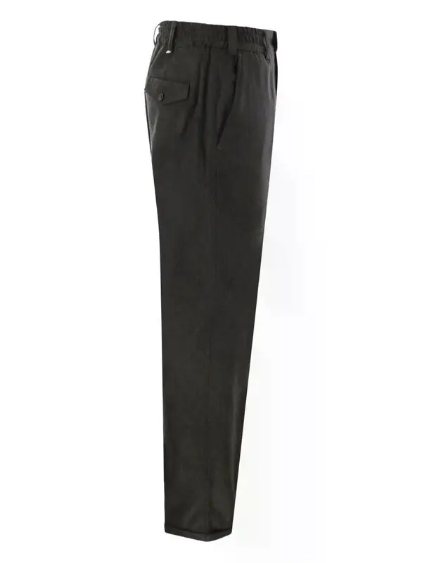 PT TORINO Elasticated-waist Trousers - Green