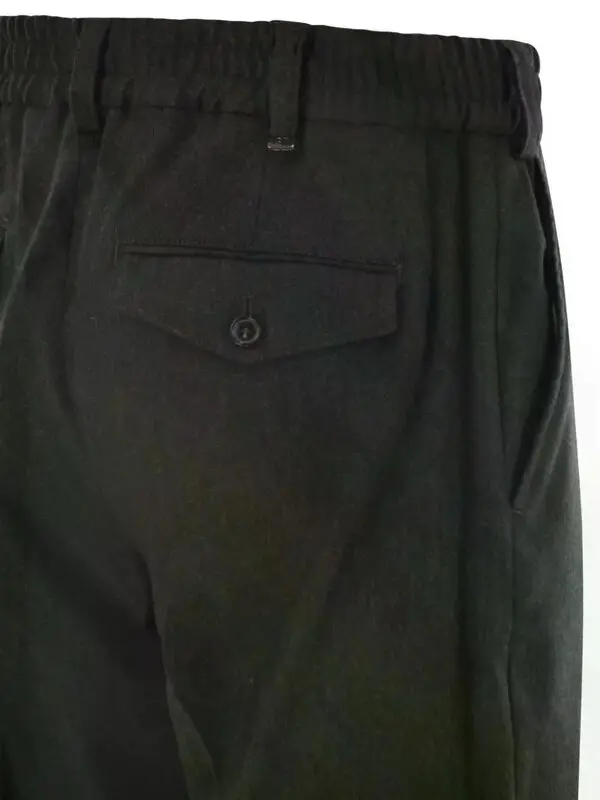 PT TORINO Elasticated-waist Trousers - Green