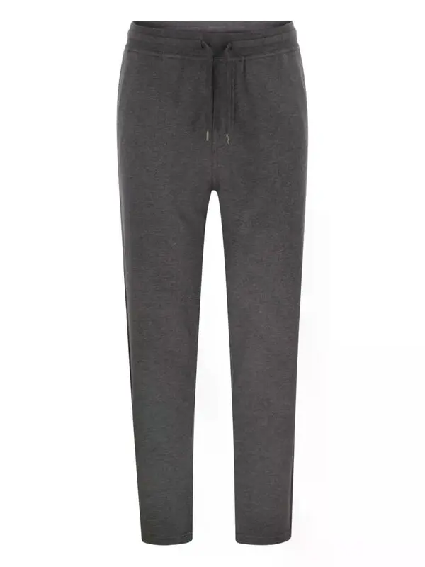 Brunello Cucinelli Drawstring Fleece Track Pants - Grey