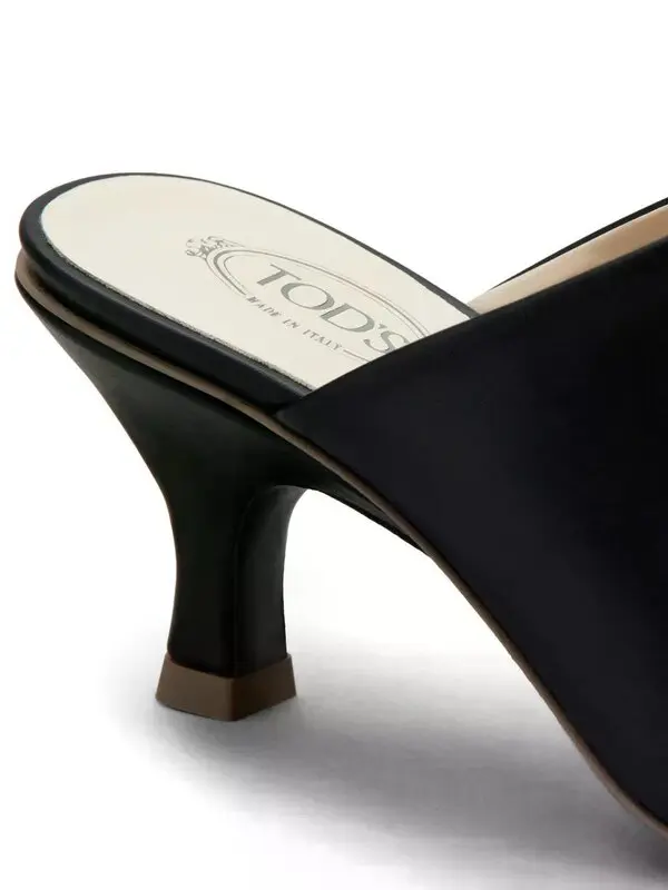 TOD'S 65 Leather Mules