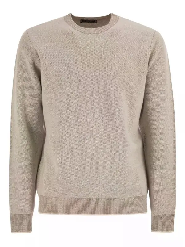 Peserico Crew-neck Ribbed Sweater