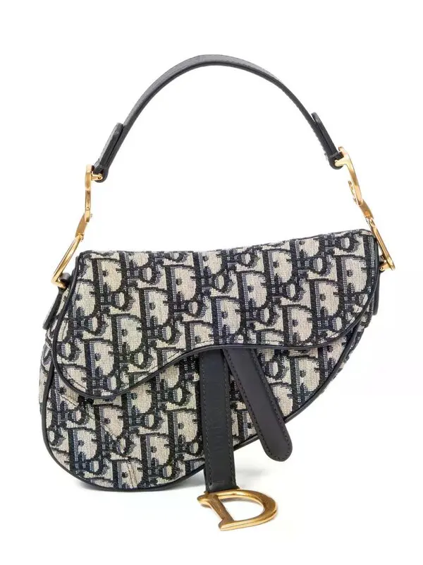 Dior 2020 Mini Saddle Logo Tote