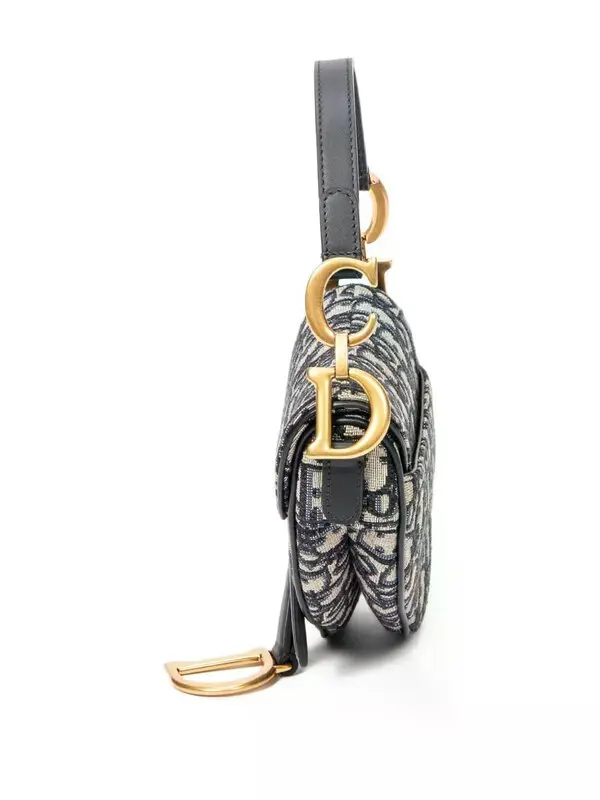 Dior 2020 Mini Saddle Logo Tote