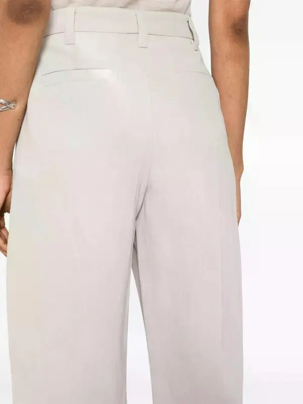Brunello Cucinelli High-waist Tapered Trousers