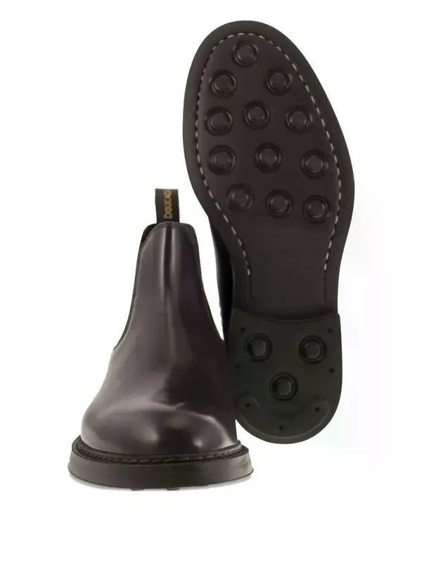 DOUCAL'S Leather Chelsea Boots - Brown