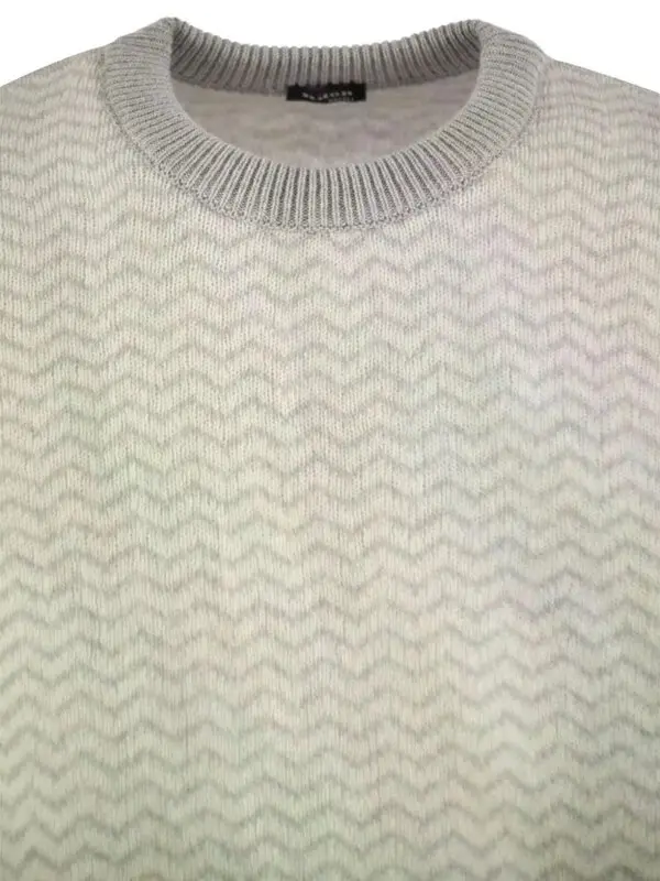Kiton Chevron Ribbed Sweater