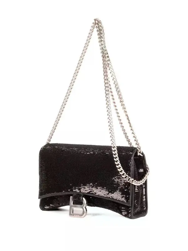 Balenciaga Sequinned Chain Shoulder Bag