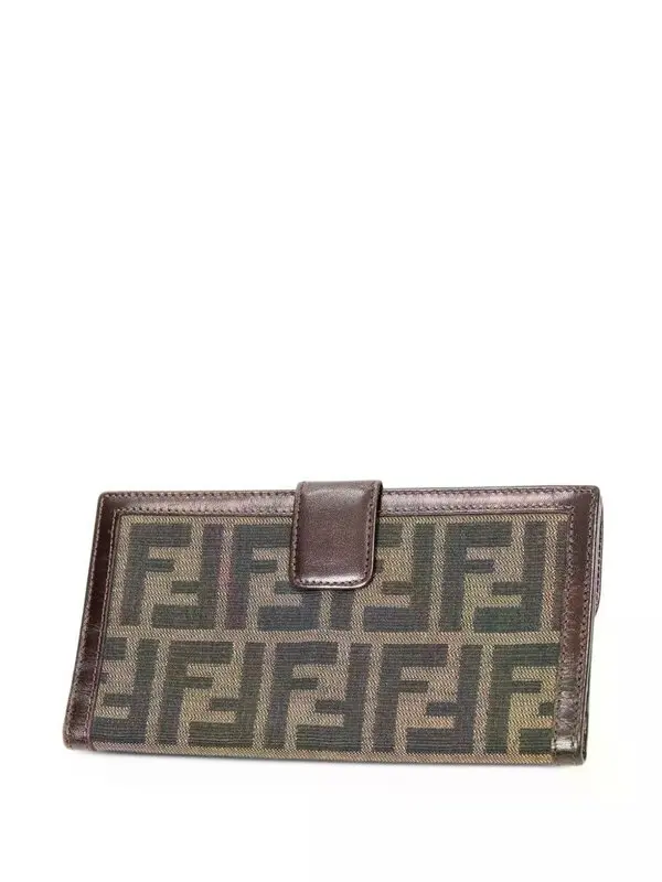 Fendi 1990 Zucca Bi-fold Wallet
