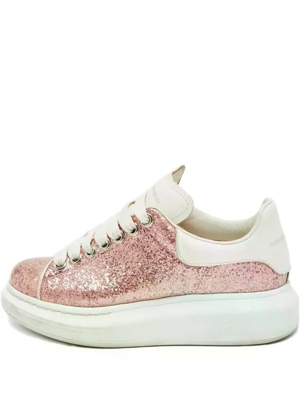 Alexander McQueen Oversized Glittered Sneakers