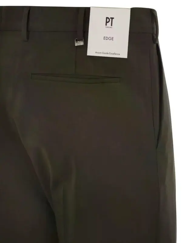 PT TORINO Dieci Tailored Trousers - Brown
