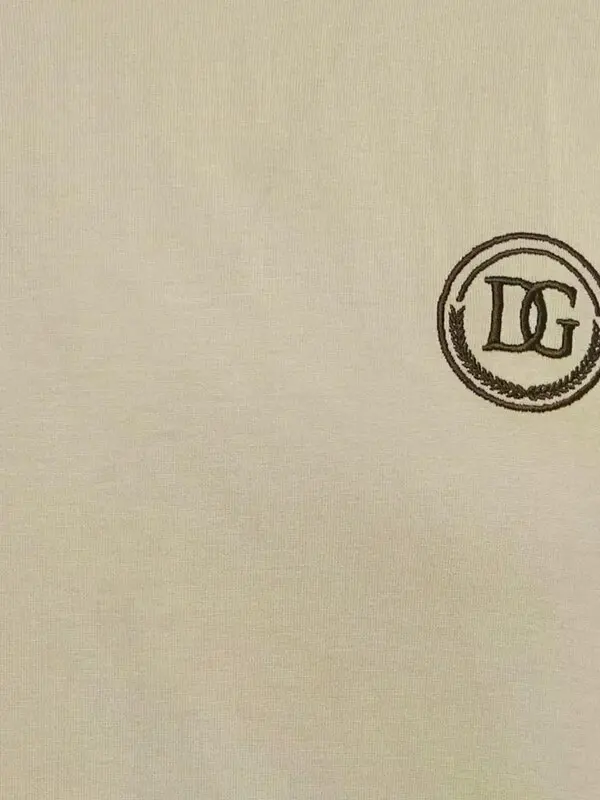Dolce & Gabbana Logo-embroidered T-shirt