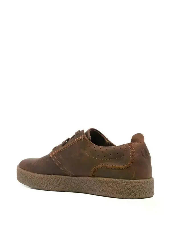 Clarks Streethill Laced Leather Sneakers