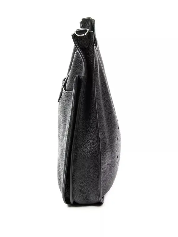 Hermès 2004 Evelyne Ii Perforated Shoulder Bag - Black