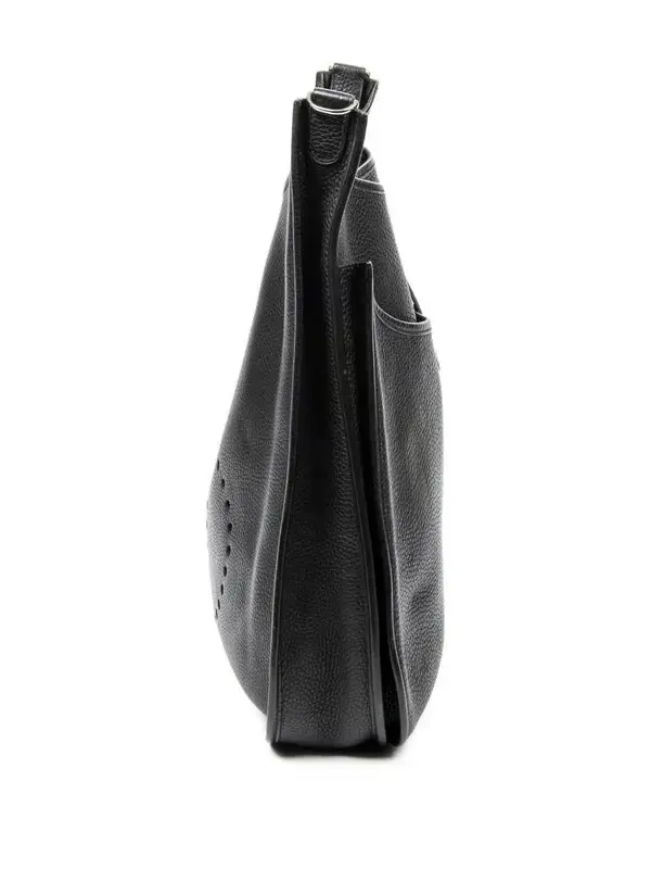 Hermès 2004 Evelyne Ii Perforated Shoulder Bag - Black