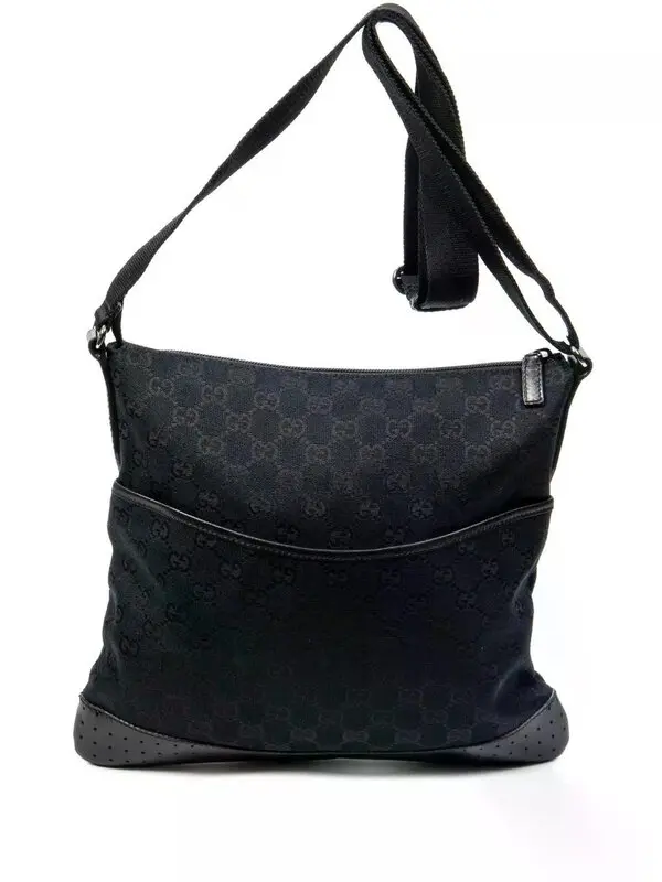 Gucci Logo Jacquard Shoulder Bag