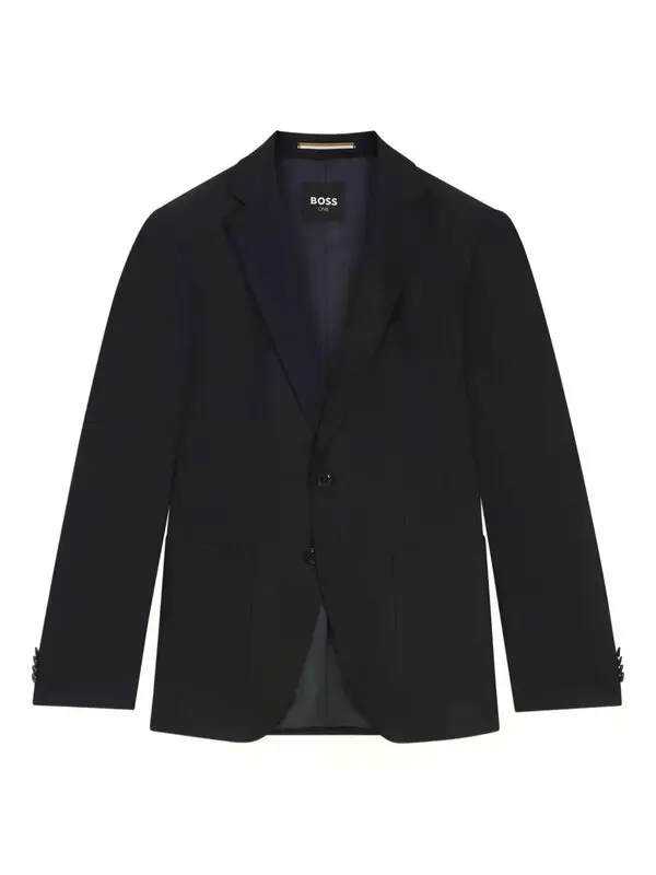 BOSS Single-breasted Blazer - Blue