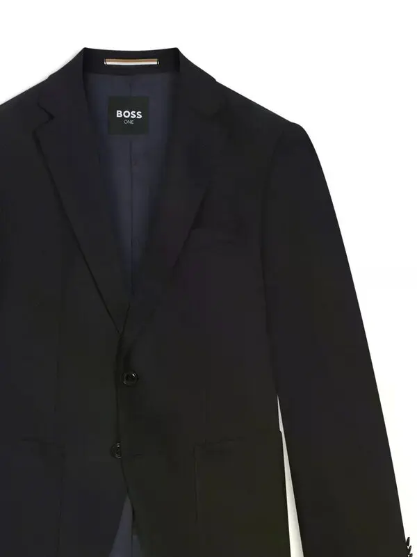 BOSS Single-breasted Blazer - Blue