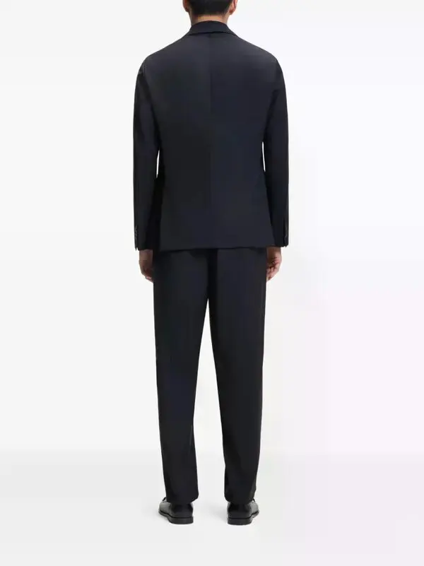 BOSS Hanry Buttoned Blazer - Blue