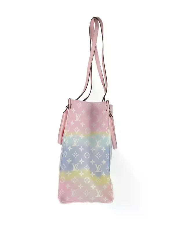 LOUIS VUITTON 2000's Mykonos Onthego Gm Monogram Tote Bag - Pink