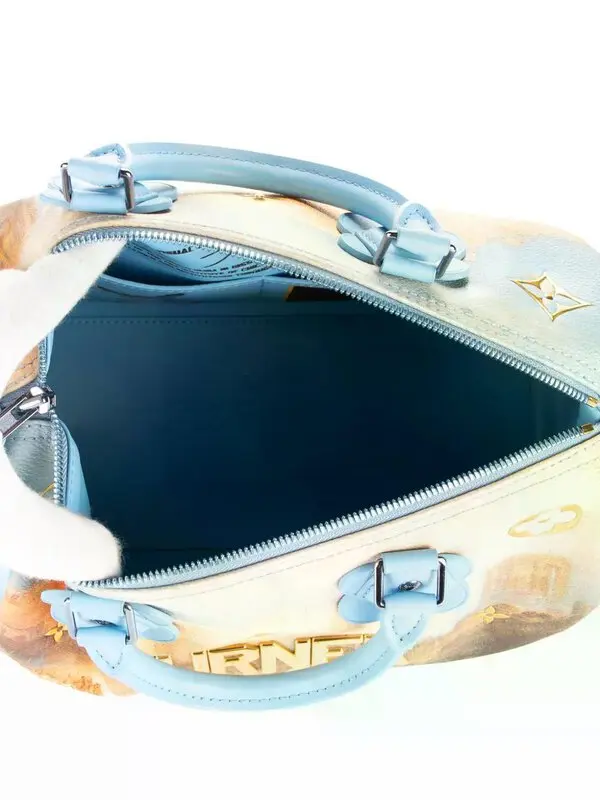 LOUIS VUITTON Limited Edition Jeff Koons Masters Turner Speedy 30 Tote Bag