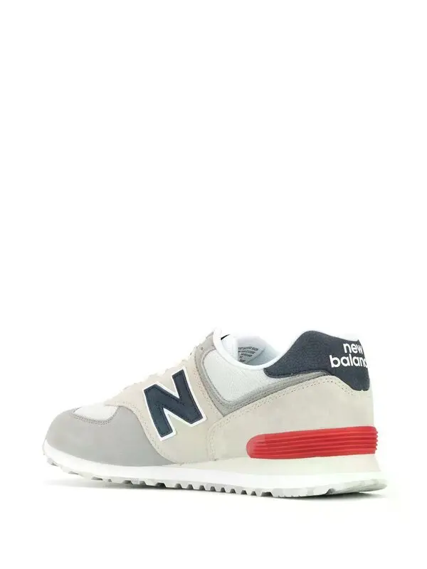 NEW BALANCE 574 Leather And Suede Sneakers