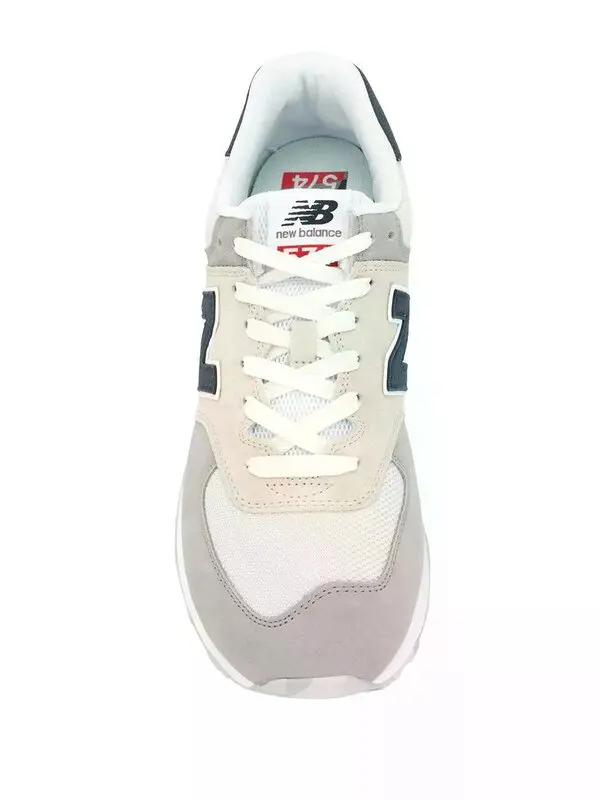 NEW BALANCE 574 Leather And Suede Sneakers