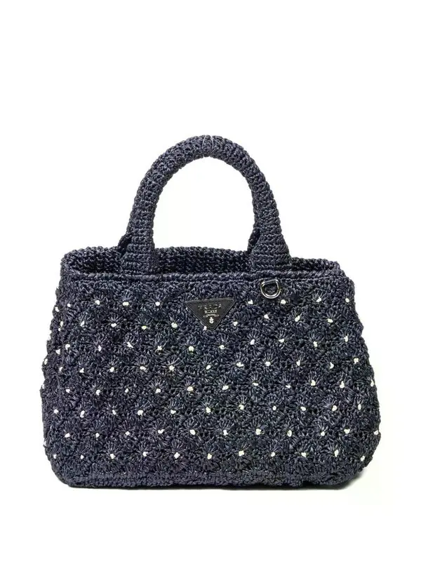 Prada Crochet Tote
