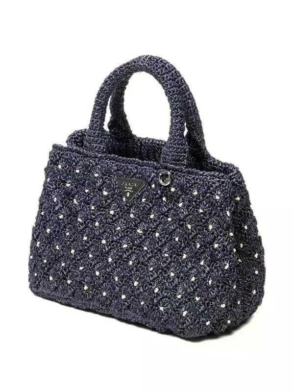 Prada Crochet Tote