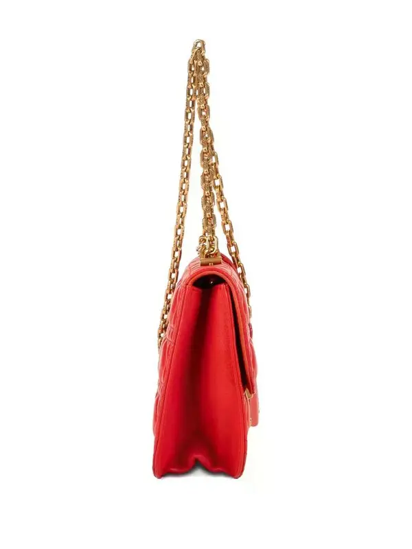 Dior Quilted Shoulder Bag With Chain Strap