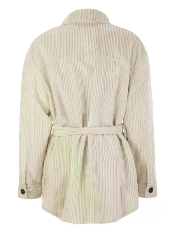 Brunello Cucinelli Corduroy Shirt - Neutrals