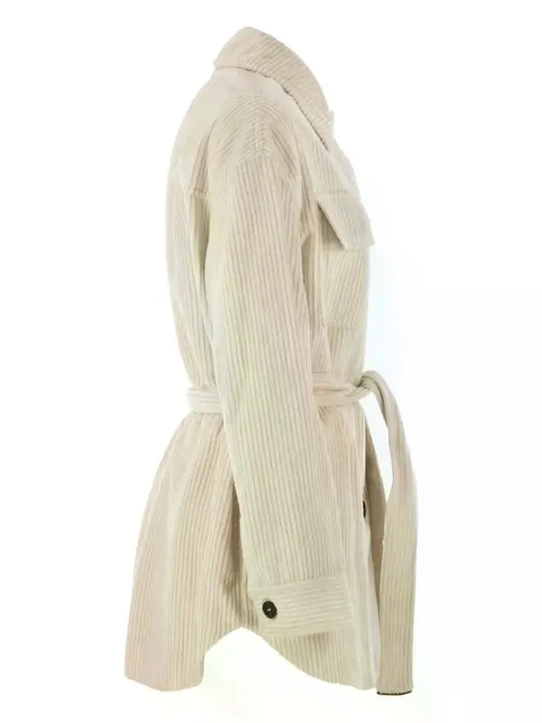 Brunello Cucinelli Corduroy Shirt - Neutrals