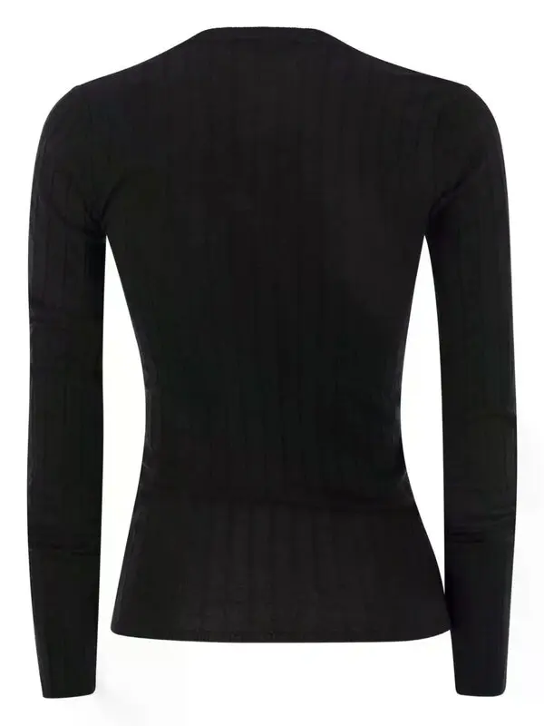 Brunello Cucinelli Ribbed V-neck Sweater